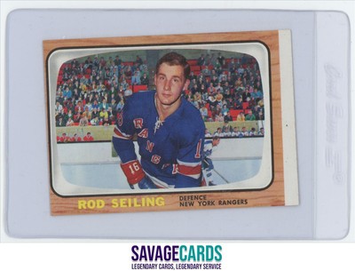1966-67 Topps USA Test Rod Seiling #22 New York Rangers | eBay