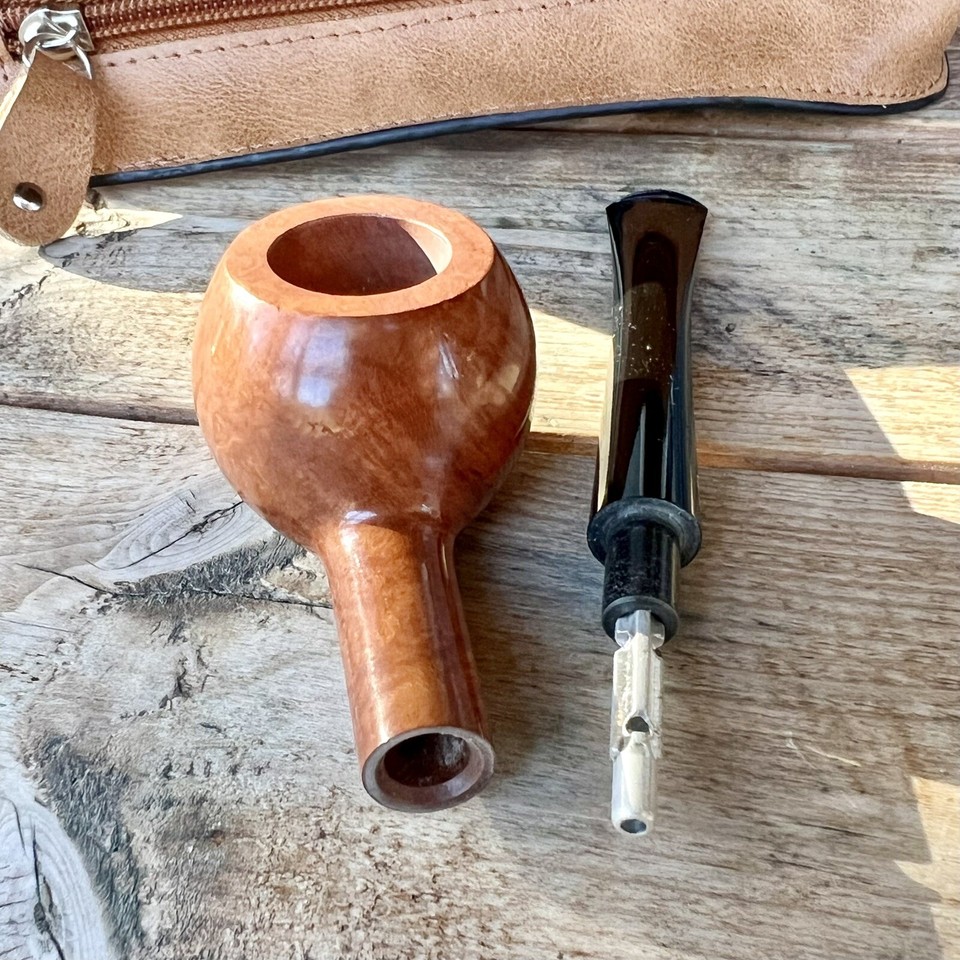 Chacom Renaissance 8280 Briar Starter Pipe Set France w Leather Case ...