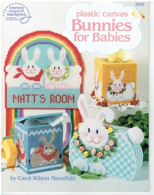 BUNNIES For BABIES Plastic Canvas PATTERN BOOK (#904) | eBay