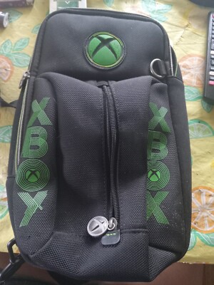 RDS Black & Green XBOX Series S Video Game Traveler Carrying Case Sling ...