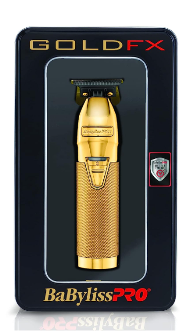 BaByliss PRO Gold FX Metal Lithium Skeleton Cordless Trimmer - Gold ...