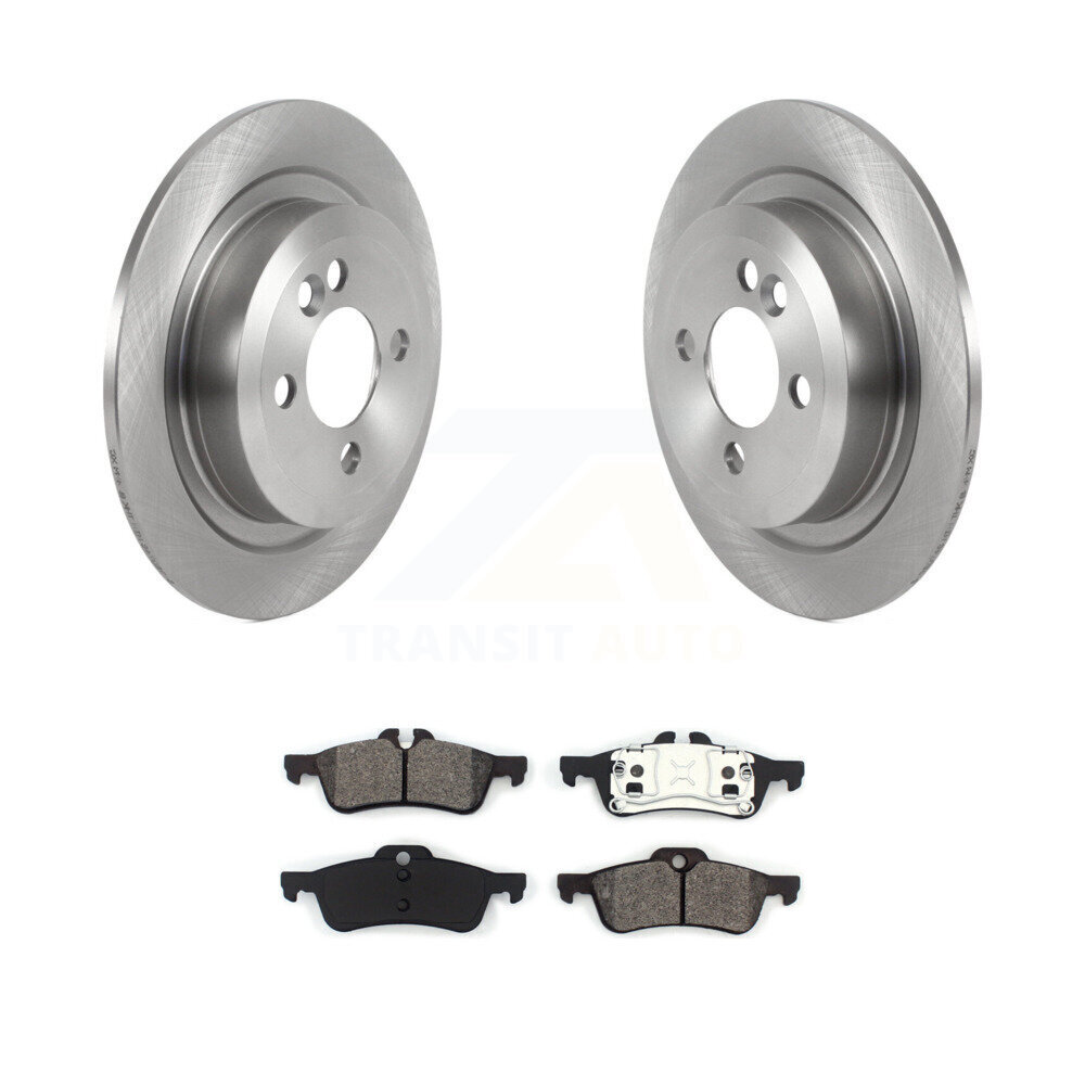 Brake Rotor And Semi-Metallic Pad Rear Kit For 2007-2008 Mini Cooper ...