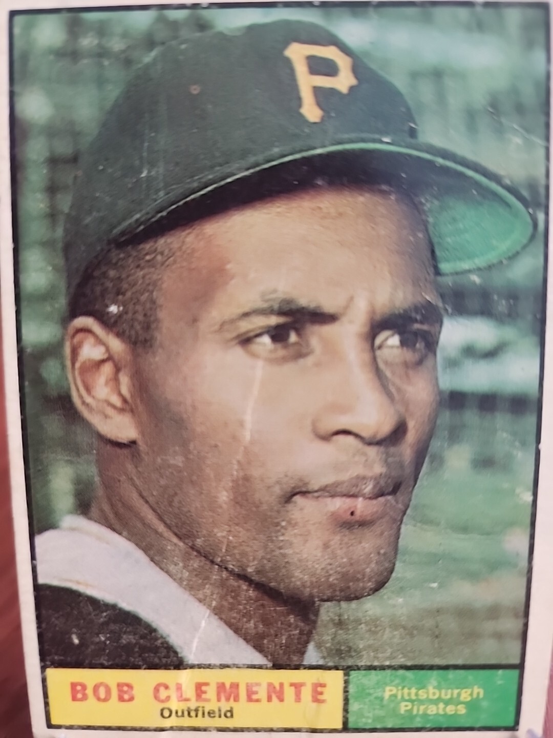 Roberto Clemente Pittsburgh Pirates 1961 Topps Baseball Card #388 | eBay