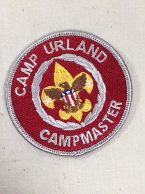 Camp Urland Reservation Three Rivers Council Campmaster BSA Camp Patch ...