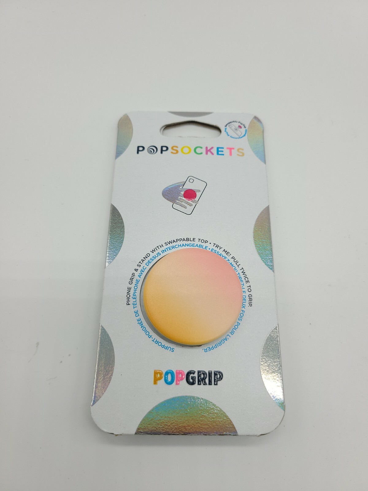 PopSockets Phone Grip Stand Sherbet Sunset Popgrip PopSocket Swappable ...