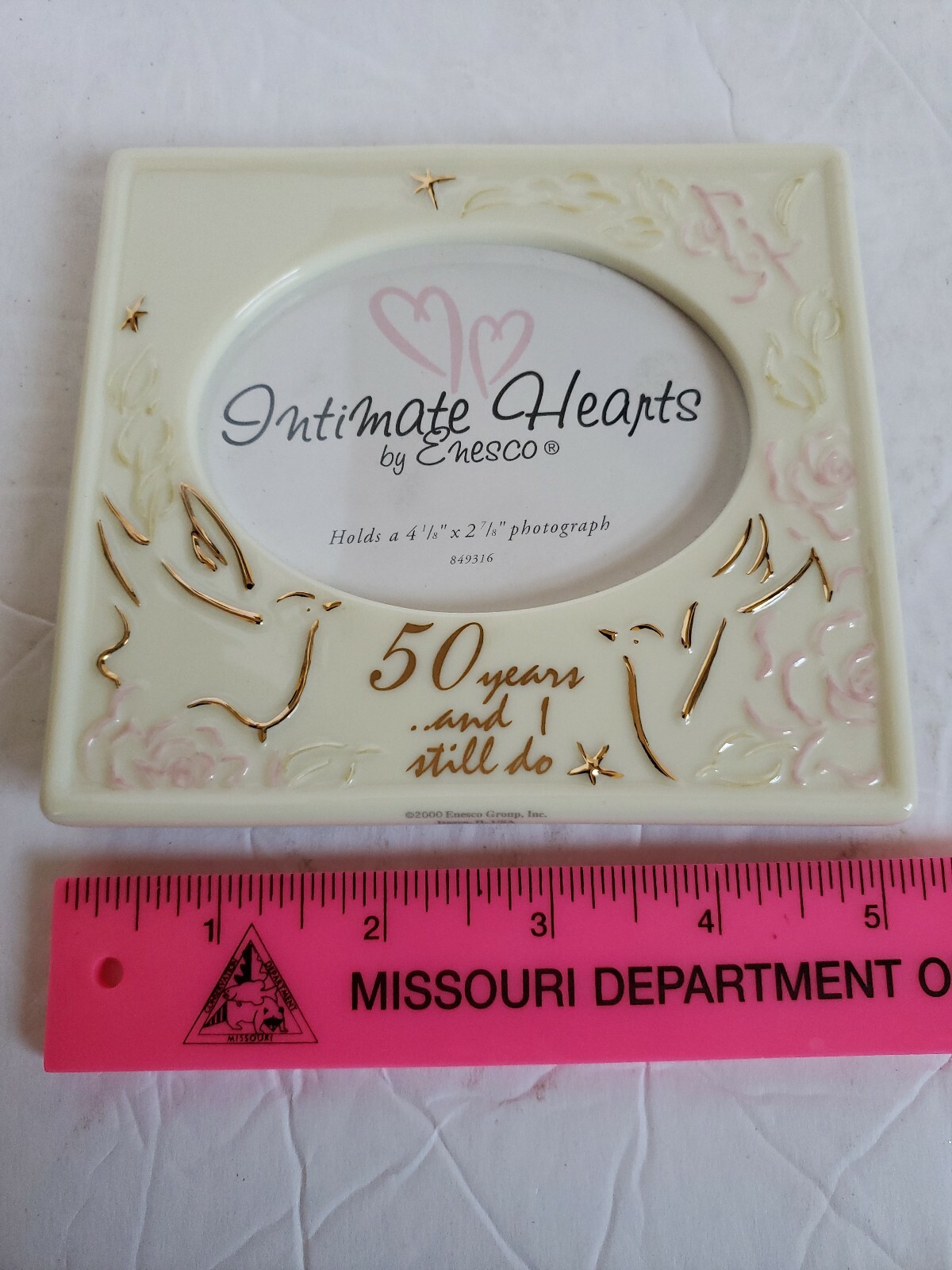 Lot of 2 New 50th Anniversary Frames Hallmark/Enesco Shadow Box | eBay