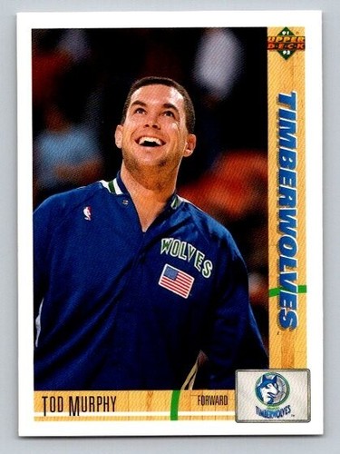 1991-92 Upper Deck Tod Murphy #377 Minnesota Timberwolves | eBay
