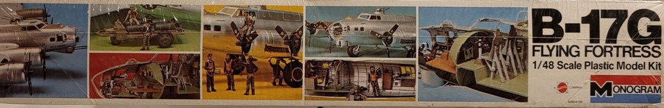 Vintage Monogram B-17G Flying Fortress 1/48 Scale Model # 5600 (New) | eBay