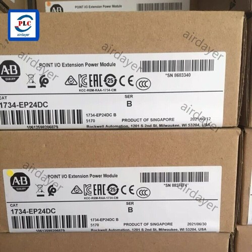 NEW Factory Sealed Allen Bradley 1734-EP24DC SER B POINT I/O 24VDC ...