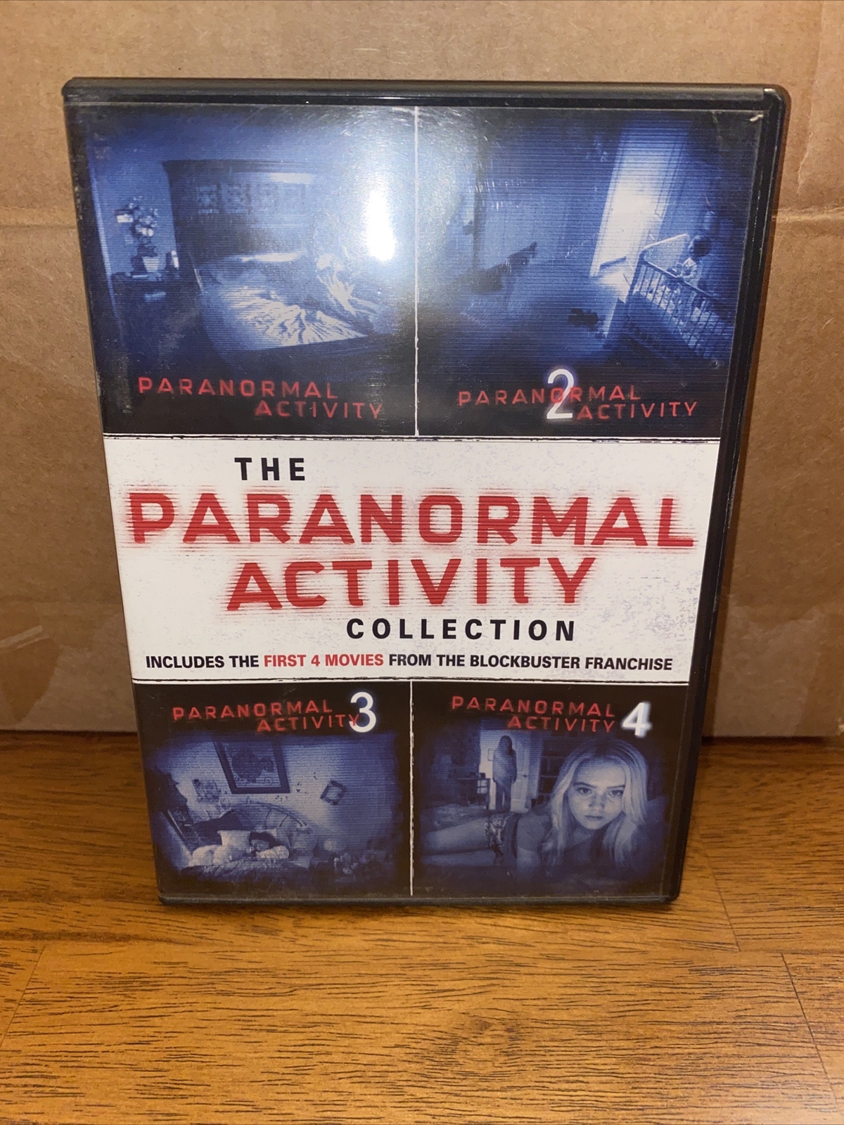 The Paranormal Activity Collection (DVD, 4-Disc Set) The first four ...