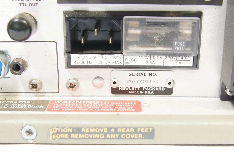 HP / Agilent 8902A 150 kHz to 1.3 GHz Measuring Receiver | eBay