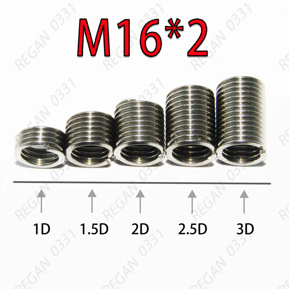 304 Stainless Helicoil Screw Thread Inserts Screw Tap Tool M14/ M16 ...