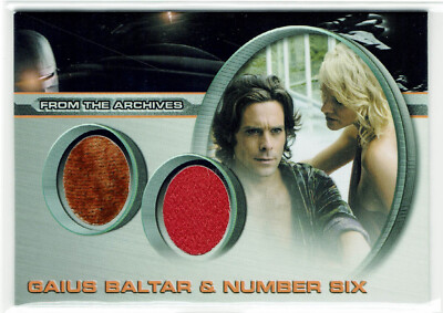 Battlestar Galactica Season Three Costume Relic Dual DC5 Gaius Baltar ...