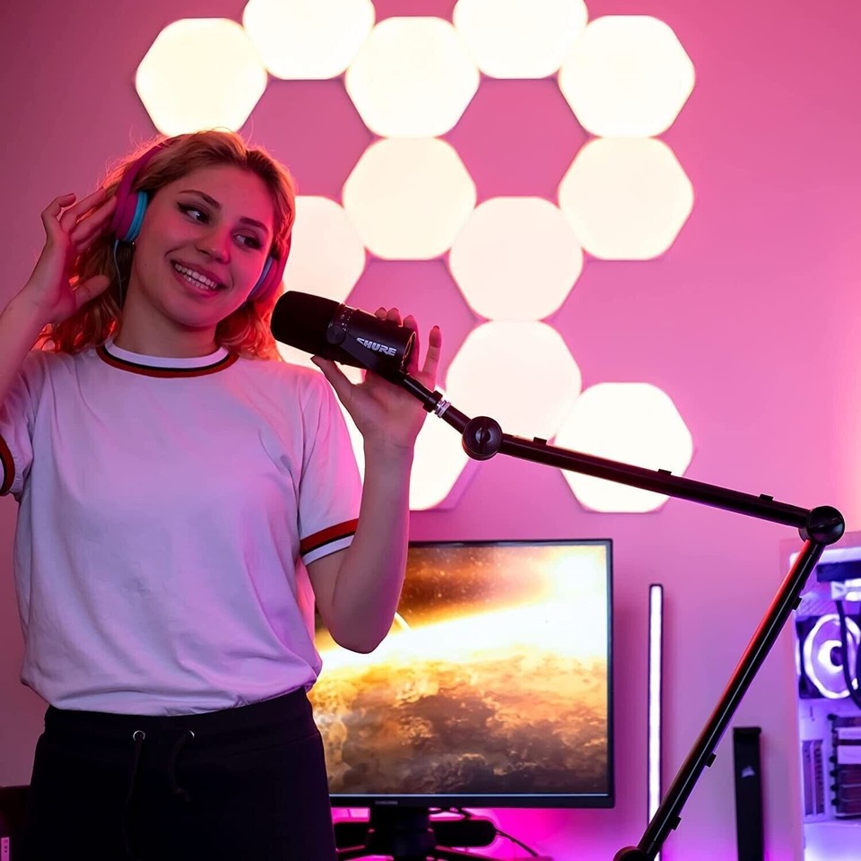 IXTECH Boom Arm - Adjustable 360° Rotatable Microphone Arm - Sturdy ...