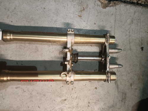 07-25 HONDA CRF 150R CRF 150RB OEM FRONT FORKS FORK TUBES TREES | eBay