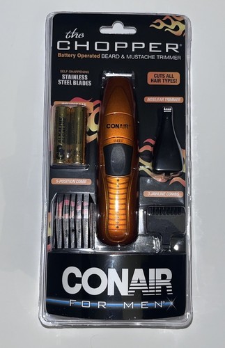 New Conair The Chopper Beard & Mustache w/ Nose & Ear Trimmer Combo for ...