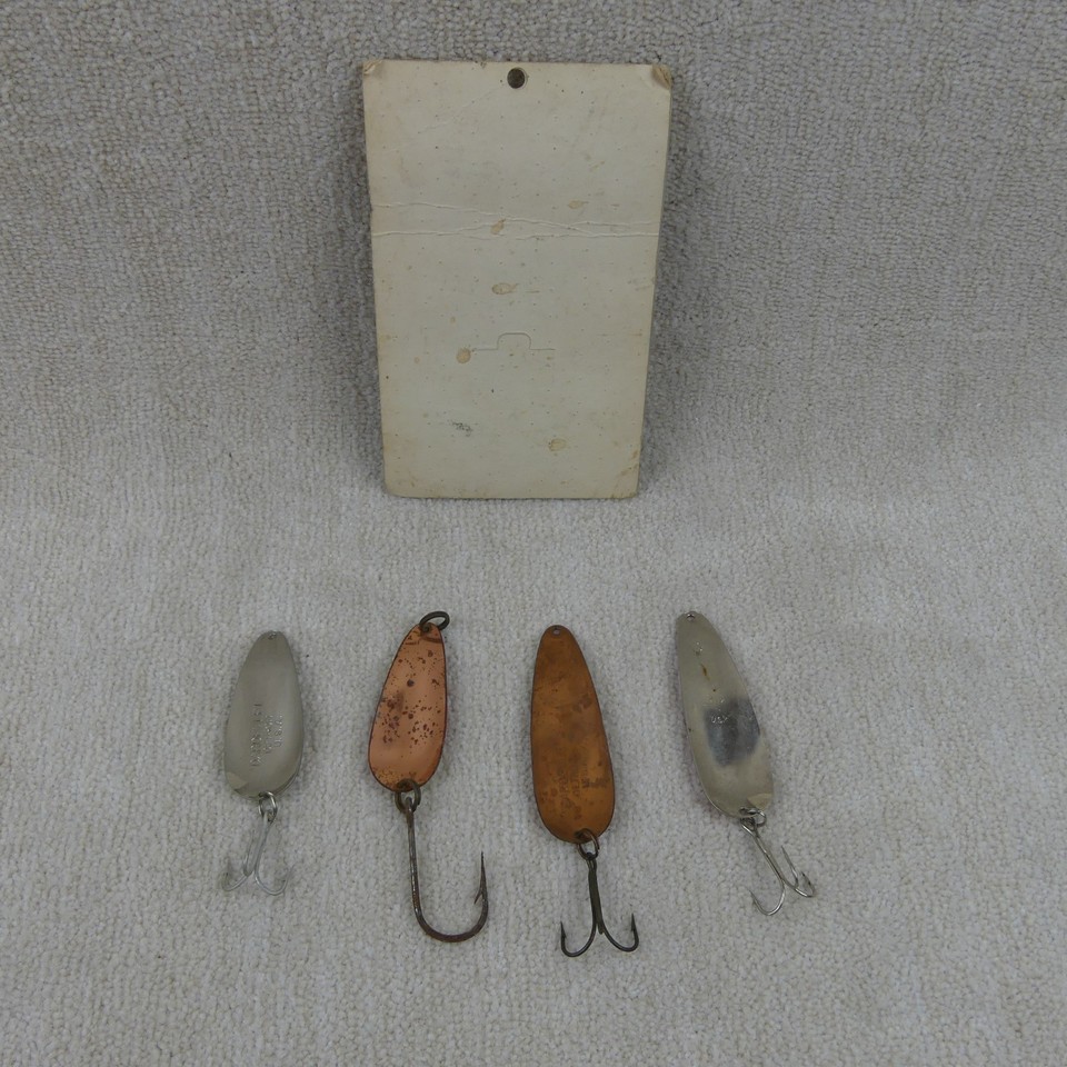 Vintage Fishing Spoons Mixed Lot Dare Devil and Nebco | eBay