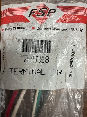 Whirlpool Dryer Terminal Wire Kit 279318 | eBay