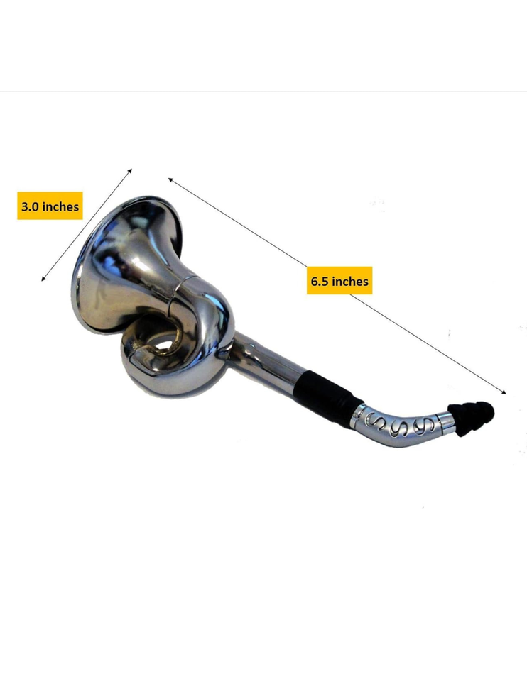 Uncle Russ's Original Ear Trumpet Horn - Small - MADE & SHIPPED FROM ...