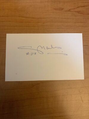 GUY WILLIAMS - WARRIORS BASKETBALL - AUTHENTIC AUTOGRAPH SIGNED INDEX ...