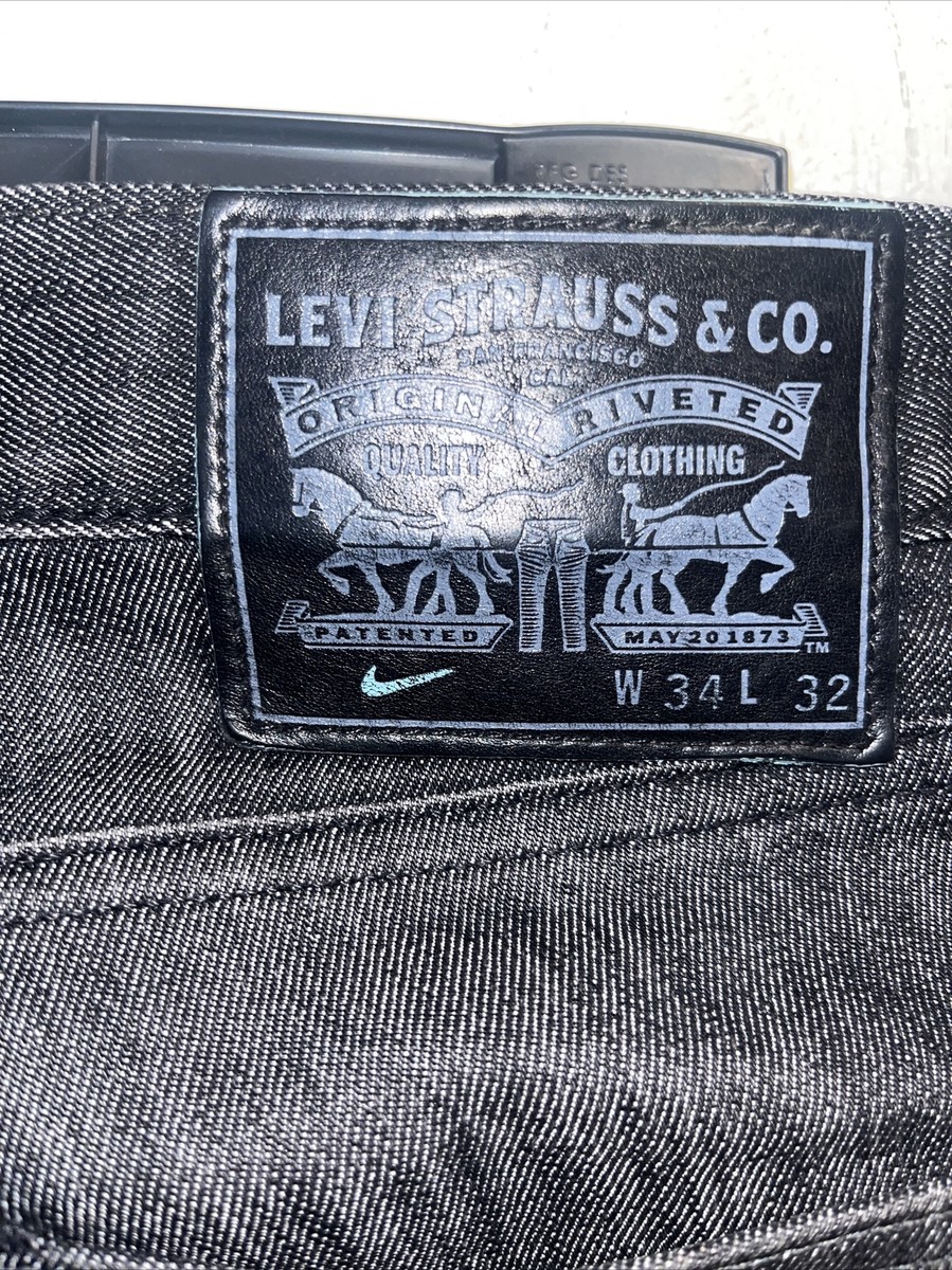 Levi's x Nike SB Skateboarding Men's 511 Denim Jeans 34x32 Levi's x Nike SB Skateboarding Men's 511 Denim Jeans 34x32