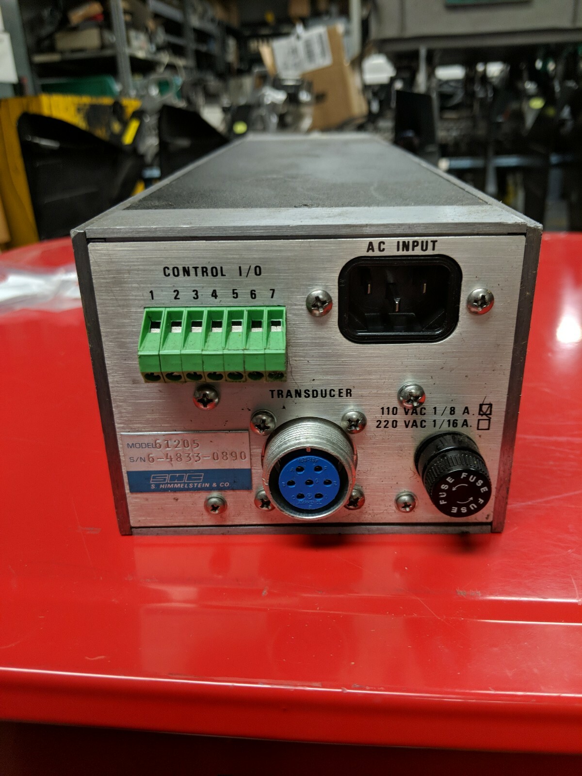 SHC S. HIMMELSTEIN 6-568 61205 MODEL 6-205B TRANSDUCER AMPLIFIER FK | eBay