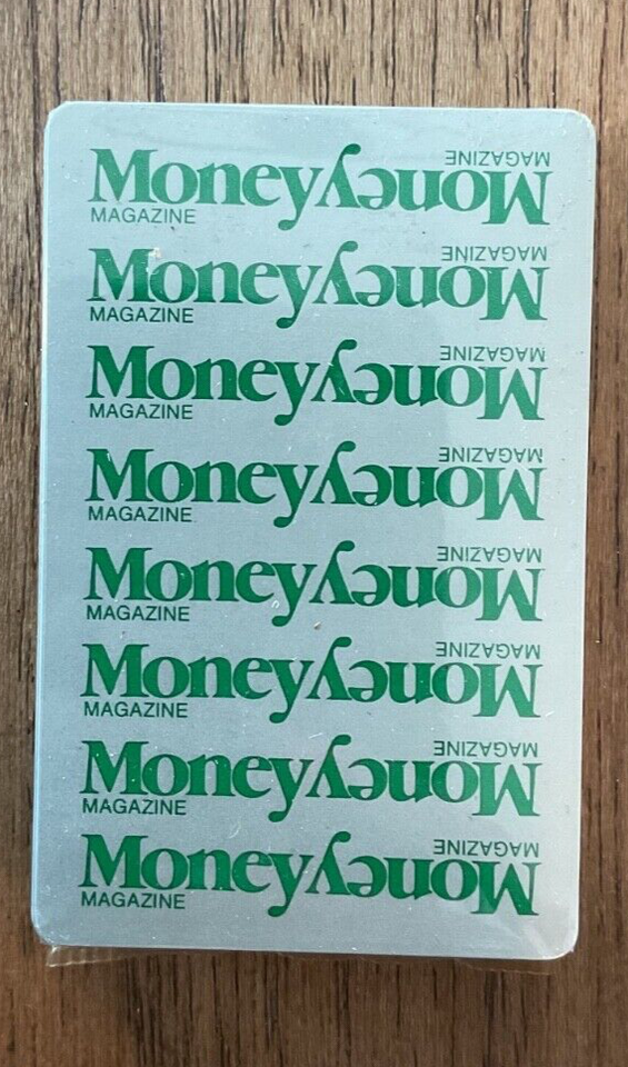 Vintage Money MAGAZINE Playing Cards (2 decks) sealed | eBay