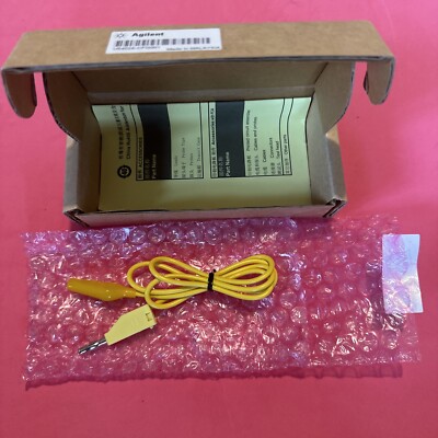 Agilent Keysight Technologies U5402A-CFG001 Yellow Alligator clip Test ...