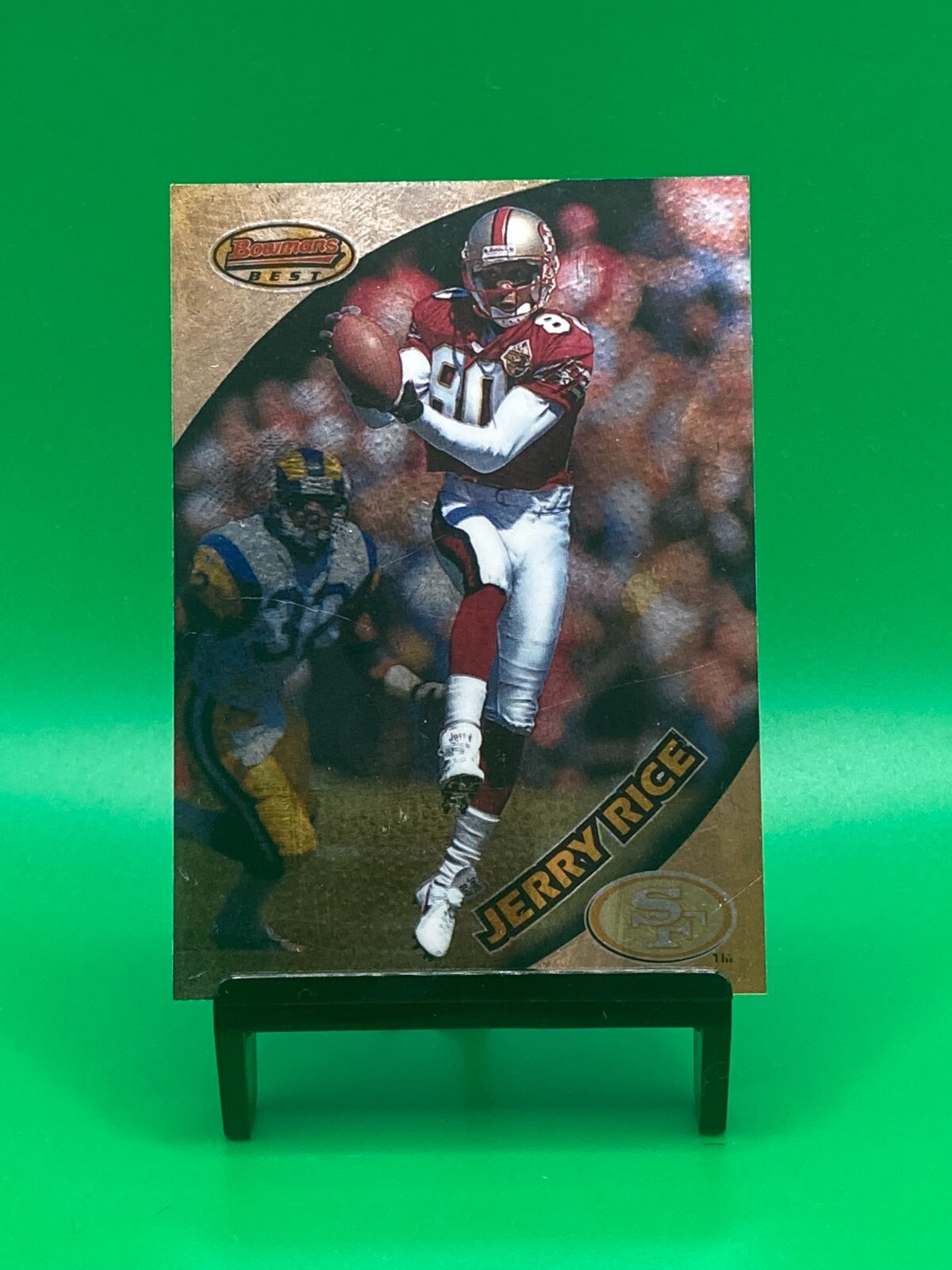 JERRY RICE 1997 Bowmans Best Football Card #50 San Francisco 49ers NFL ...
