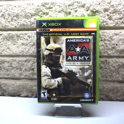 America's Army: Rise of a Soldier (Microsoft Xbox, 2005) Complete ...