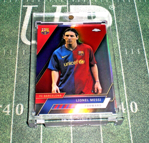2022-23 Topps Chrome Barcelona Team Set Lionel Messi Silver Refractor ...