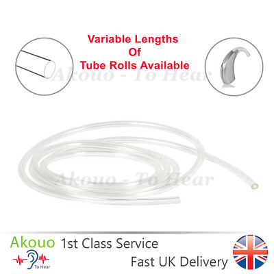 Hearing Aid Sound Tube Roll BTE Earmold Tubes Ear Mold Tubing VARIABLE ...
