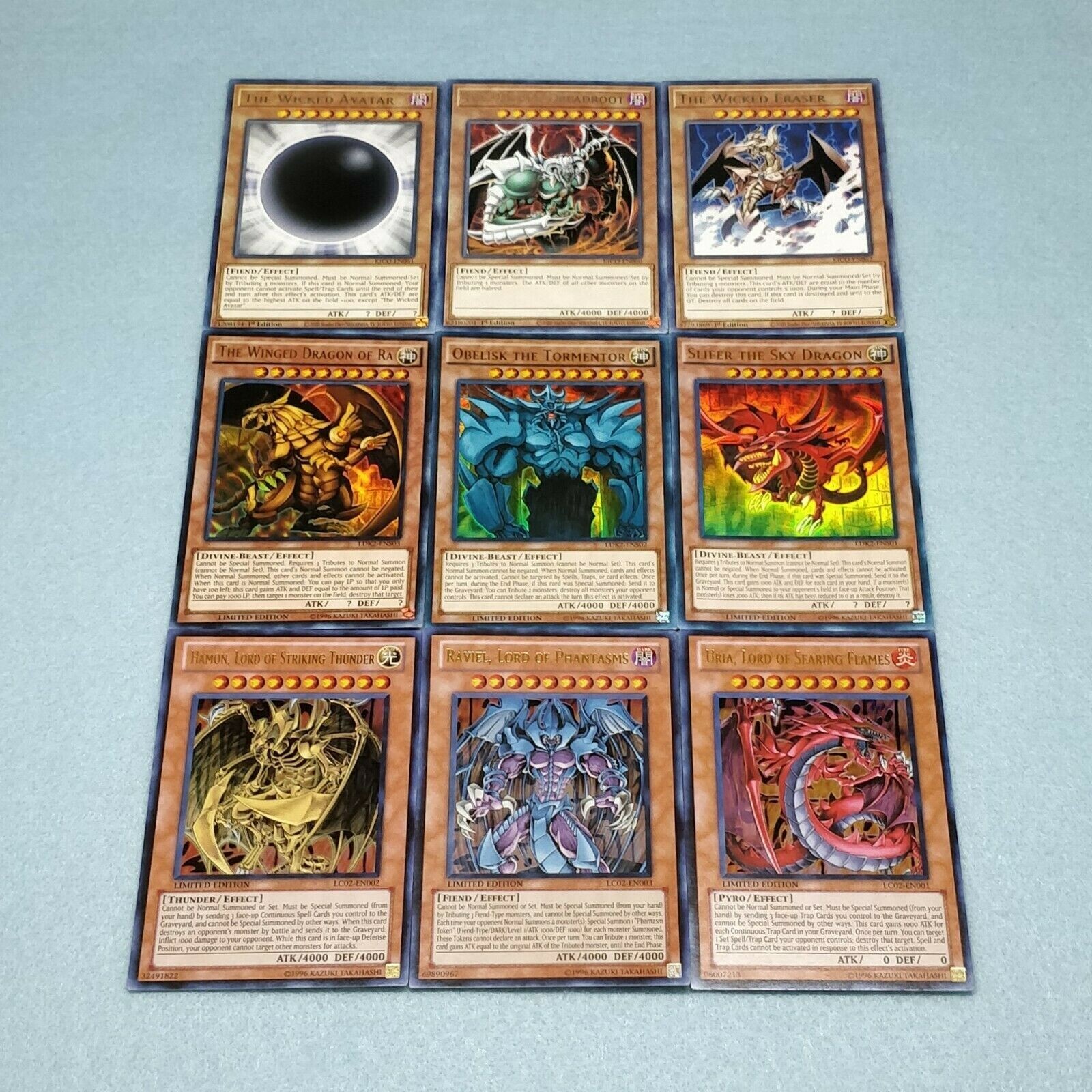 Egyptian God Cards Vs Sacred Beasts