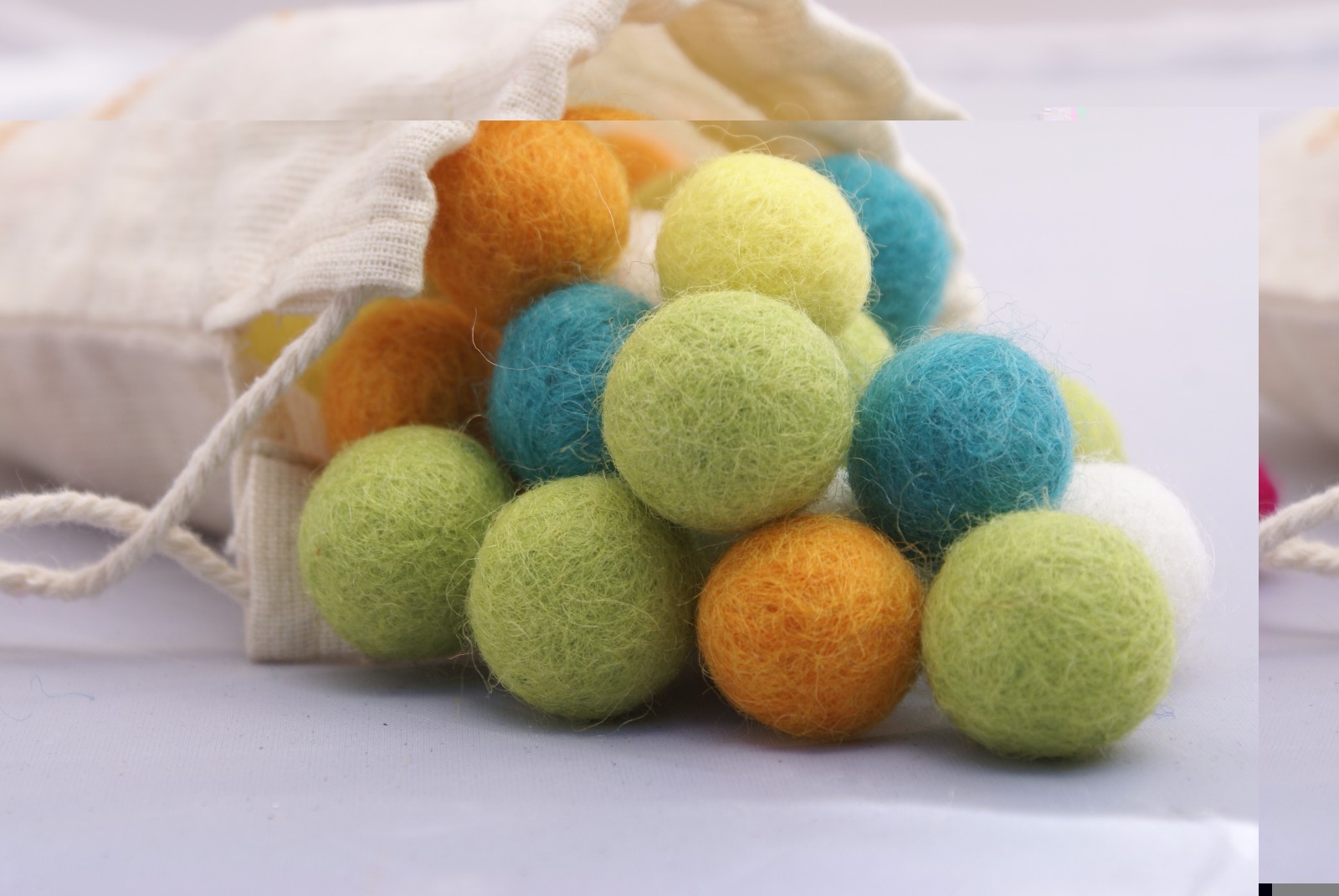 BEST PRICE! FELT BALLS 1cm x 100 pieces - MIX OF COLORS OR CHOOSE your ...