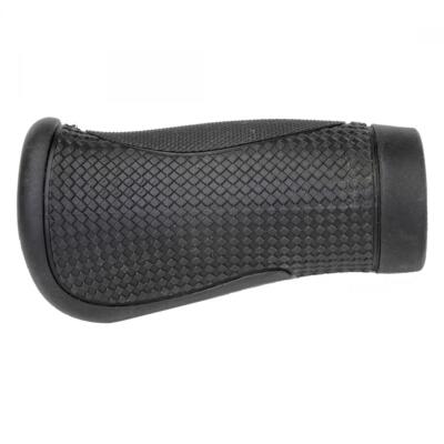 BIKE BICYCLE GRIPS ERGO RIDGE 90mm BLACK | eBay