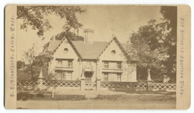 1881 Pickering Mansion Salem, MA Cabinet Photograph | eBay