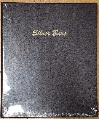 NEW SEALED Dansco Coin Album #7086-V: Silver Bars - Vertical - Holds 45 ...