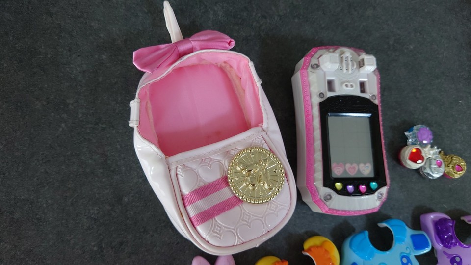 Glitter force Doki doki Pretty Cure Girl Toy Lovely Commune Bag Pad ...