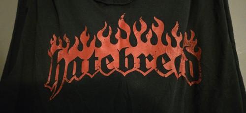 hatebreed shirt Large Men's Band Tee Upcycled Sleeve | eBay