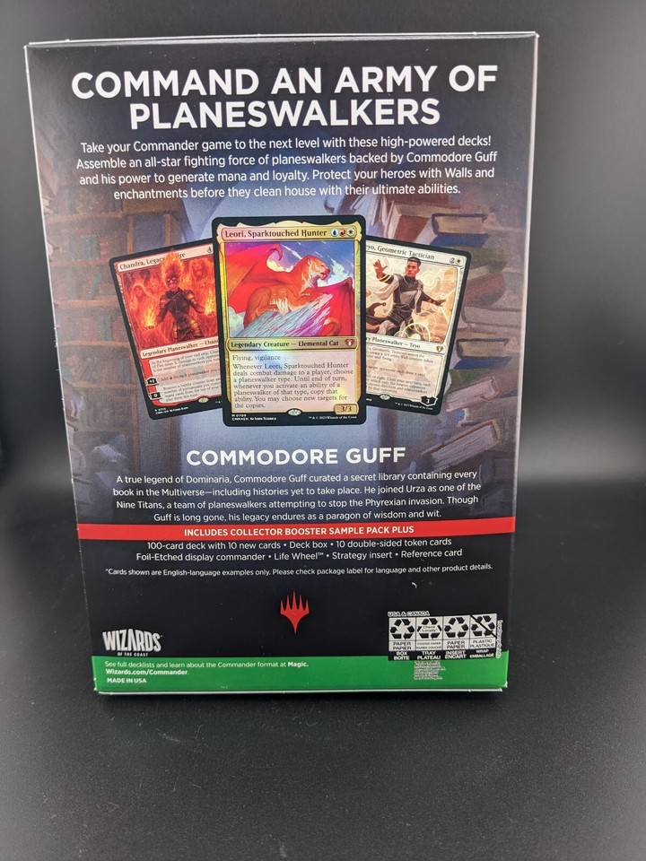 Commander Masters - Planeswalker Party MTG Commander Deck New Sealed ...