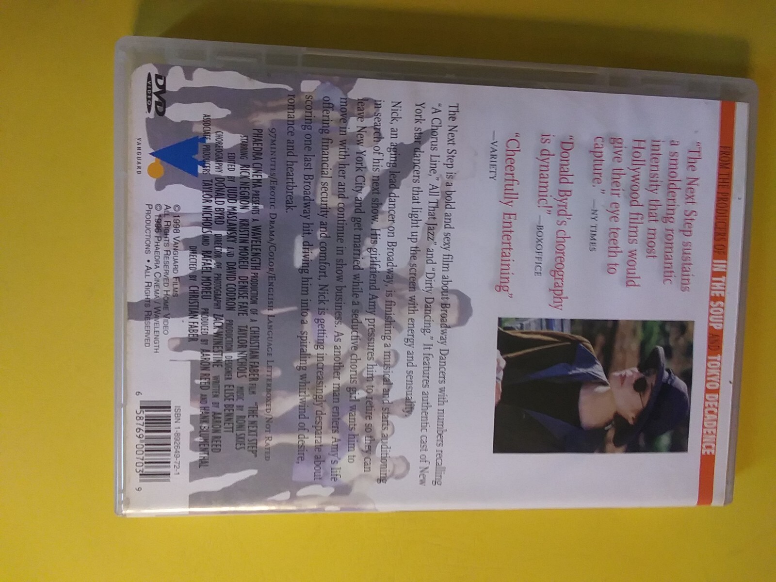 The Next Step 1996 DVD Rick Negron Kristin Moreu Christian Faber ...