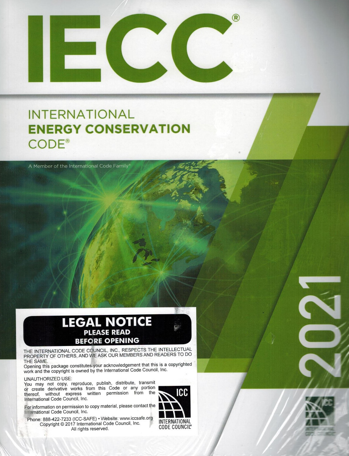 2021 International Energy Conservation Code (by ICC, Brand New ...