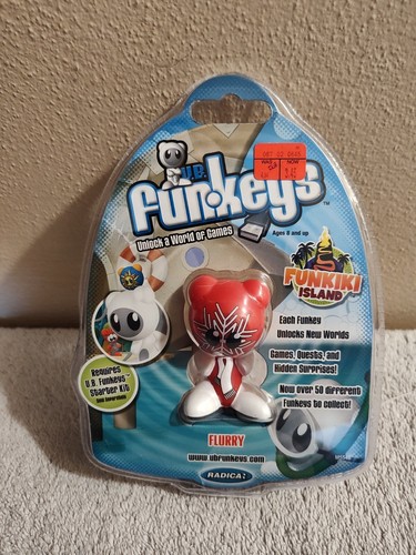 Mattel Radica U.B. Funkeys Funkiki Island Figure - Very Rare - Red ...