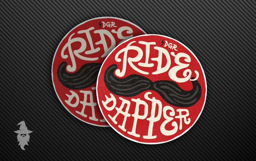 The Distinguished Gentleman's Ride - Ride Dapper Sticker Set | DGR ...