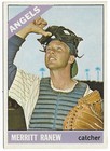 1966 Topps Merritt Ranew #62 California Angels Catcher | eBay