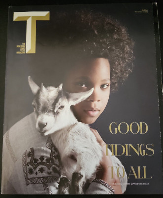 The New York Times Style Magazine Holiday December 7 2014 QUVENZHANE ...