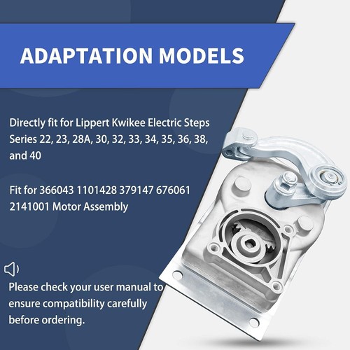 For Kwikee Series Electric Steps Gear Box Linkage with Assembly "A ...