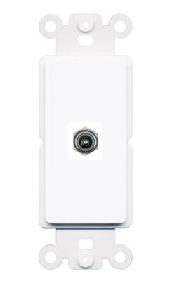 RiteAV 1 Port DC-POWER Wall Plate Insert Module Rocker [White] | eBay