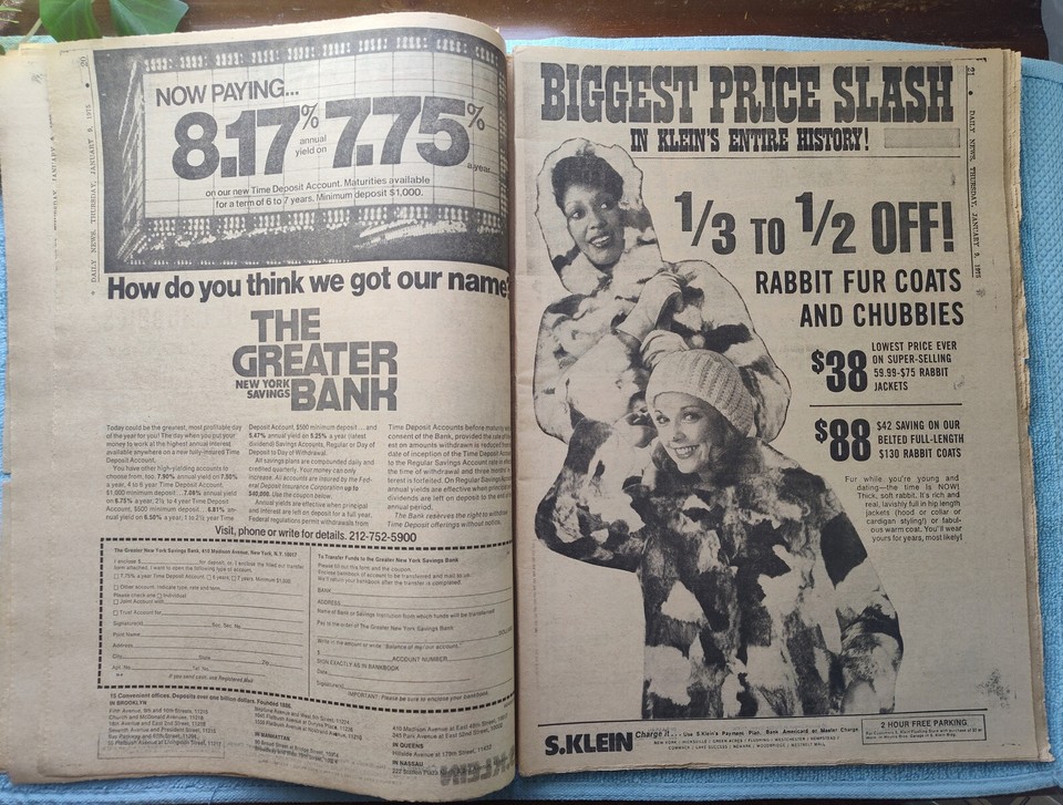 New York Daily News Jersey 9 January 1975 Joseph Kallinger Maria ...