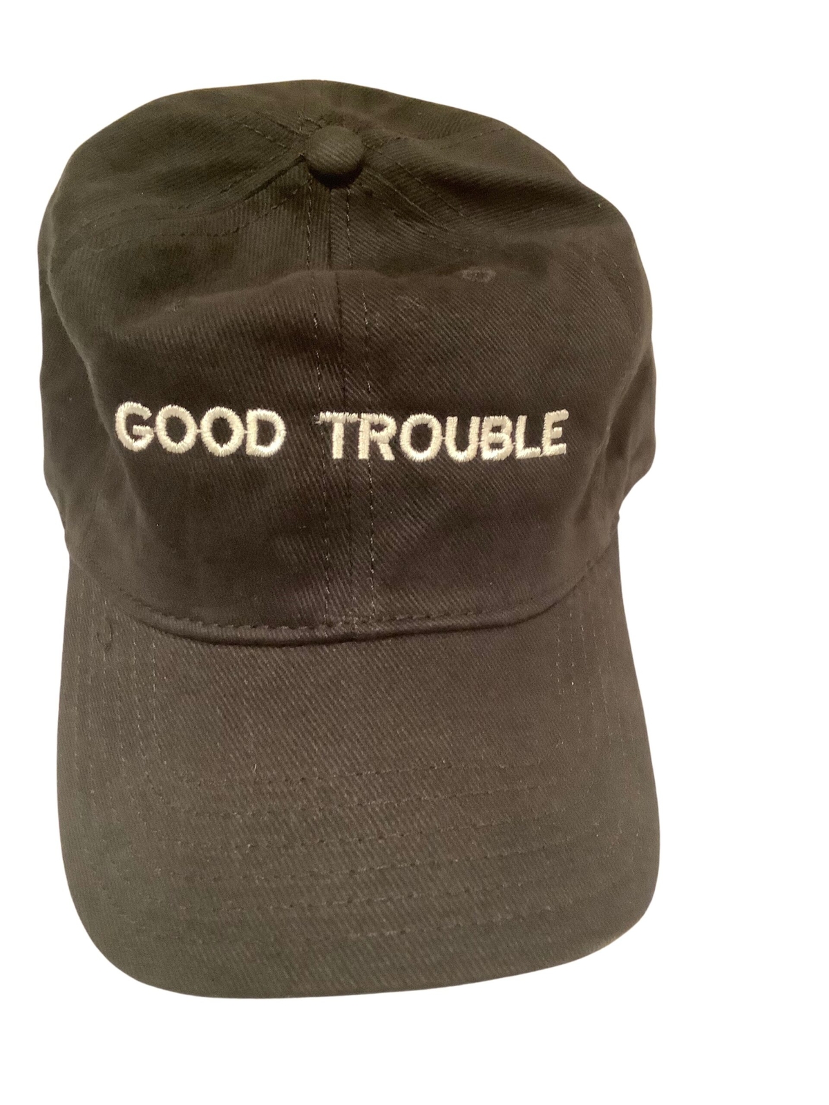 Good Trouble Hat - Adjustable - Quality embroidered - John Lewis Quote ...